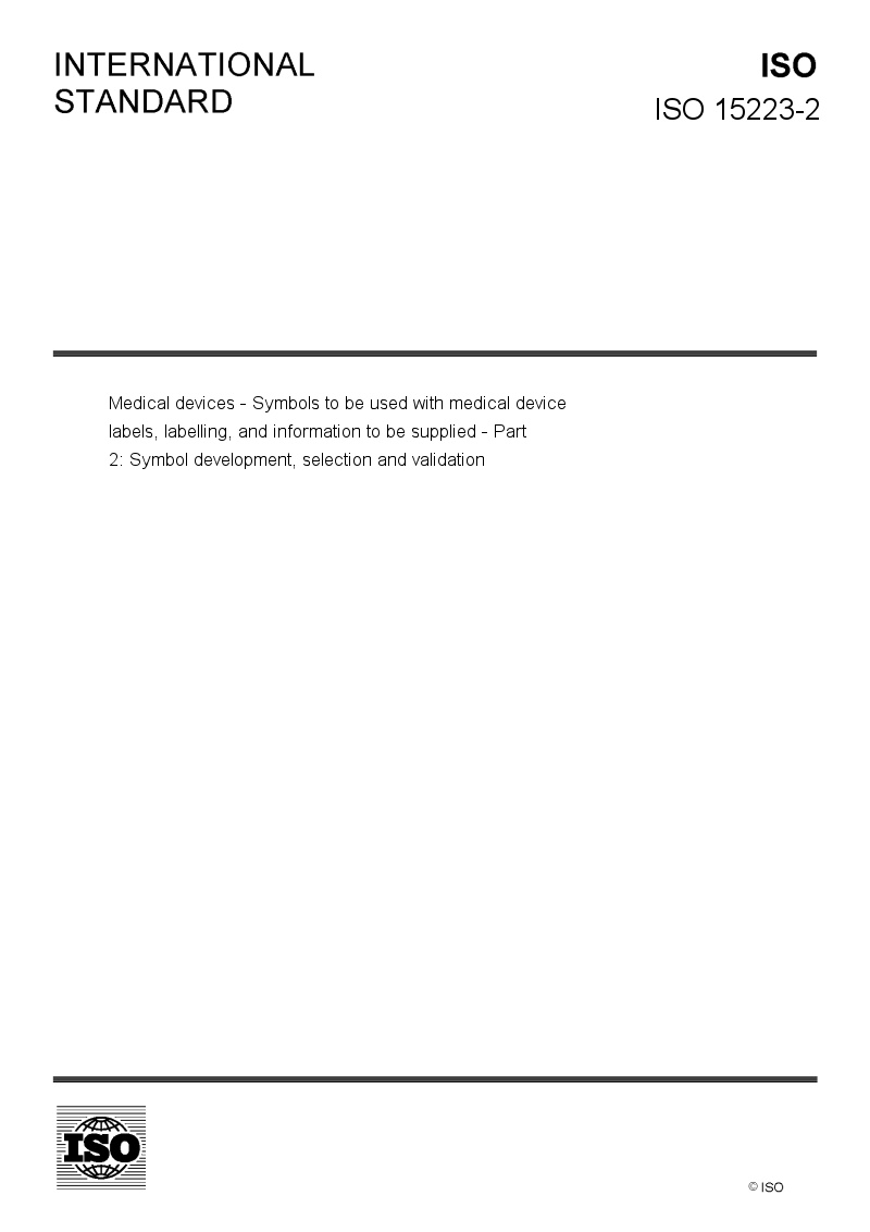 Iso Standard Medical Device Symbols