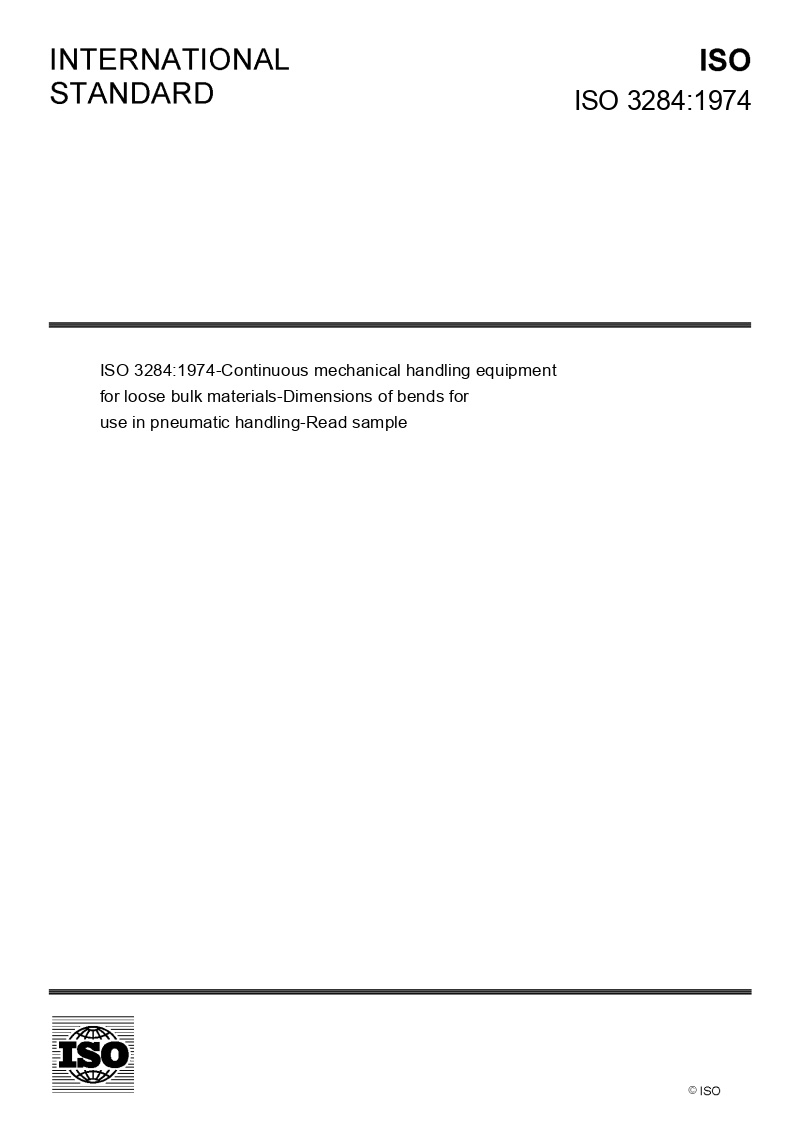 ISO 3284:1974