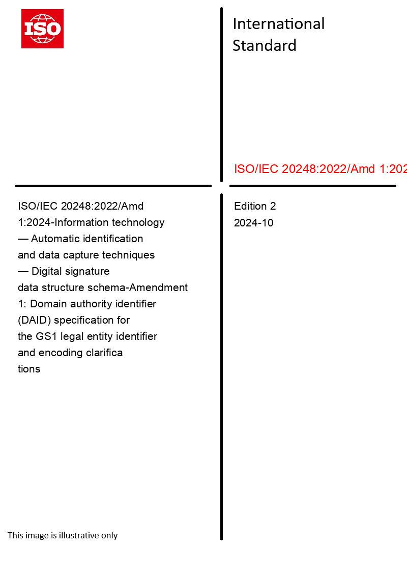 ISO/IEC 20248:2022/Amd 1:2024