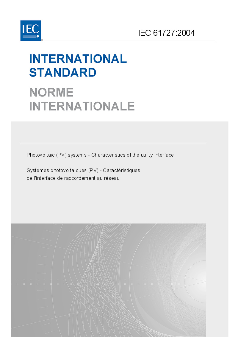 IEC 61727:2004 - European Standards