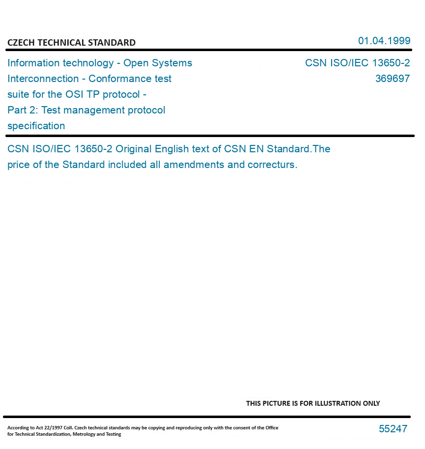 CSN ISO/IEC 13650-2 - Information technology - Open Systems ...