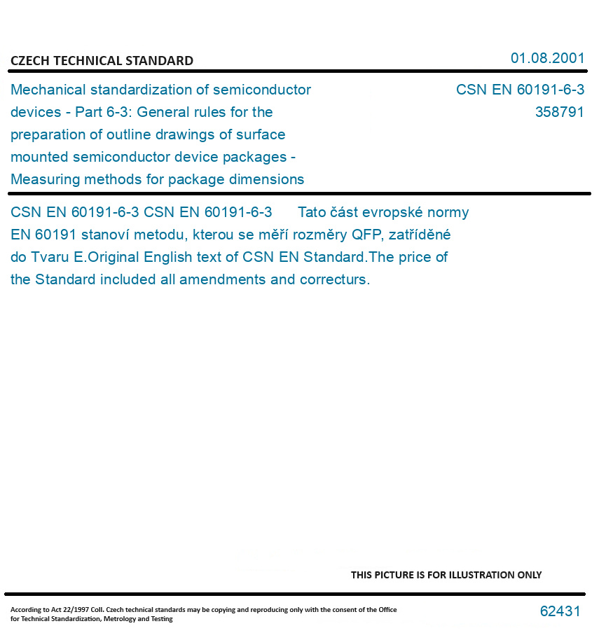 CSN EN 60191-6-3 - Mechanical standardization of semiconductor devices ...