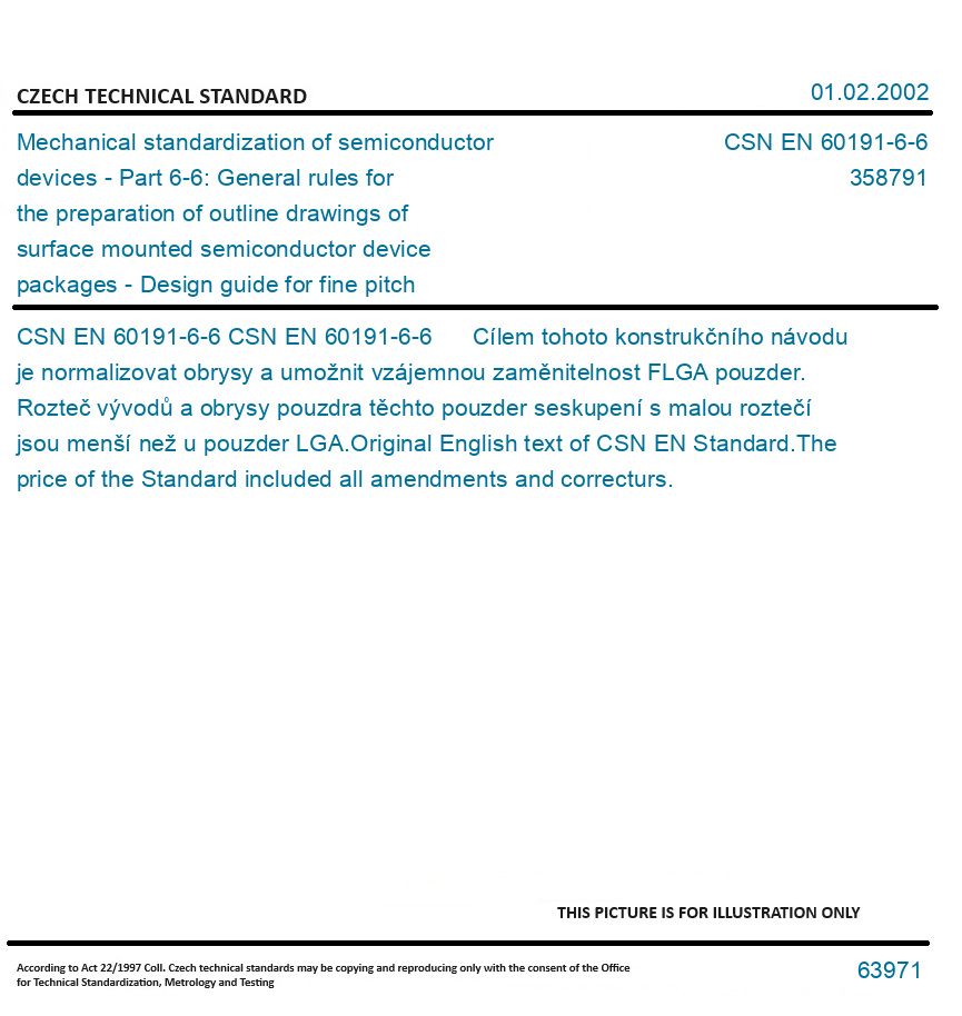 CSN EN 60191-6-6 - Mechanical standardization of semiconductor devices ...