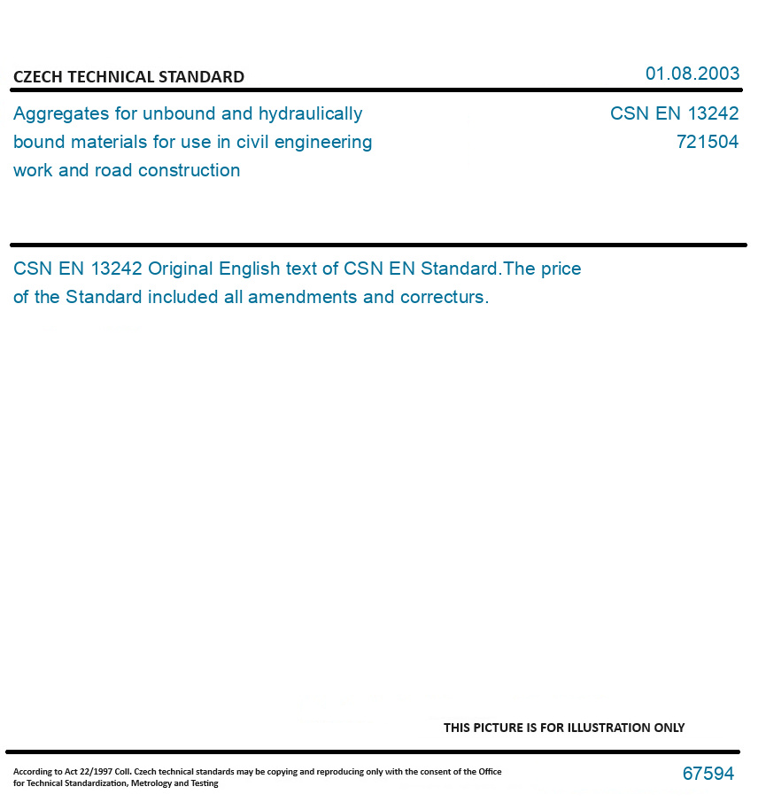 CSN EN 13242 - Aggregates for unbound and hydraulically bound materials ...