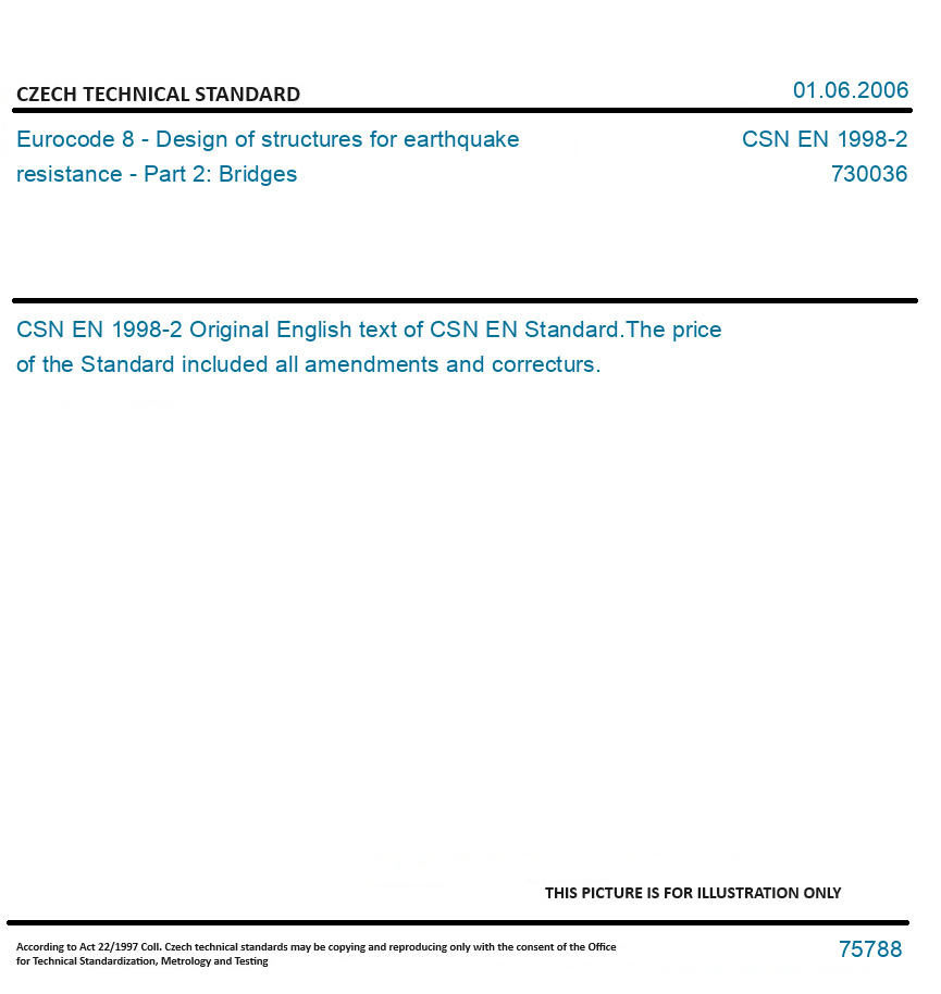 CSN EN 1998-2 - Eurocode 8 - Design of structures for earthquake ...
