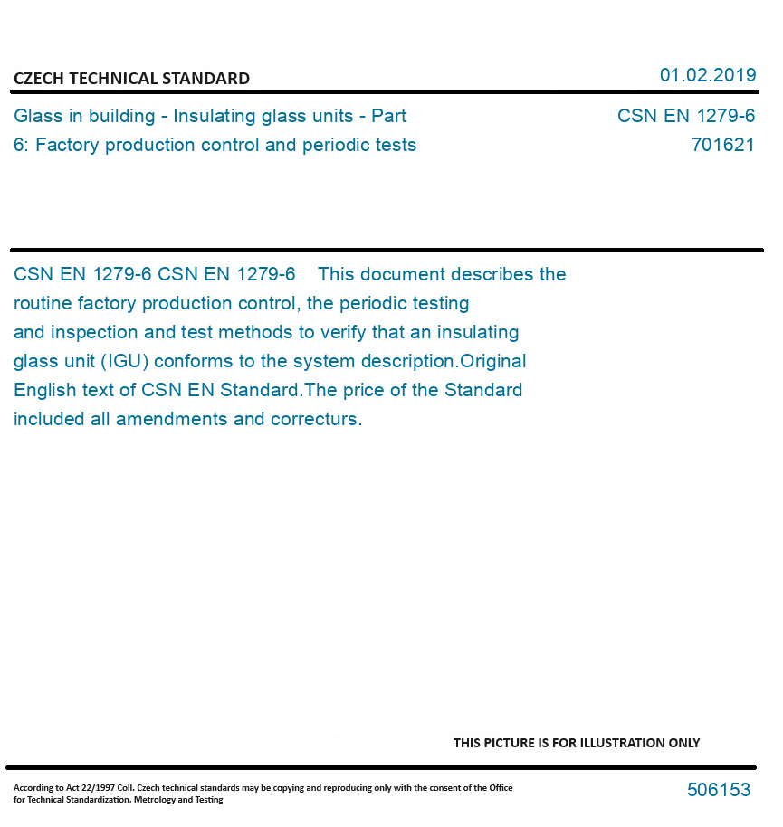 CSN EN 1279-6 - Glass in building - Insulating glass units - Part 6 ...