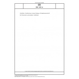 DIN 1451-4 - European Standards