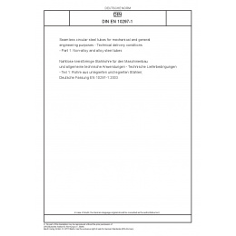 DIN EN 10297-1 - European Standards