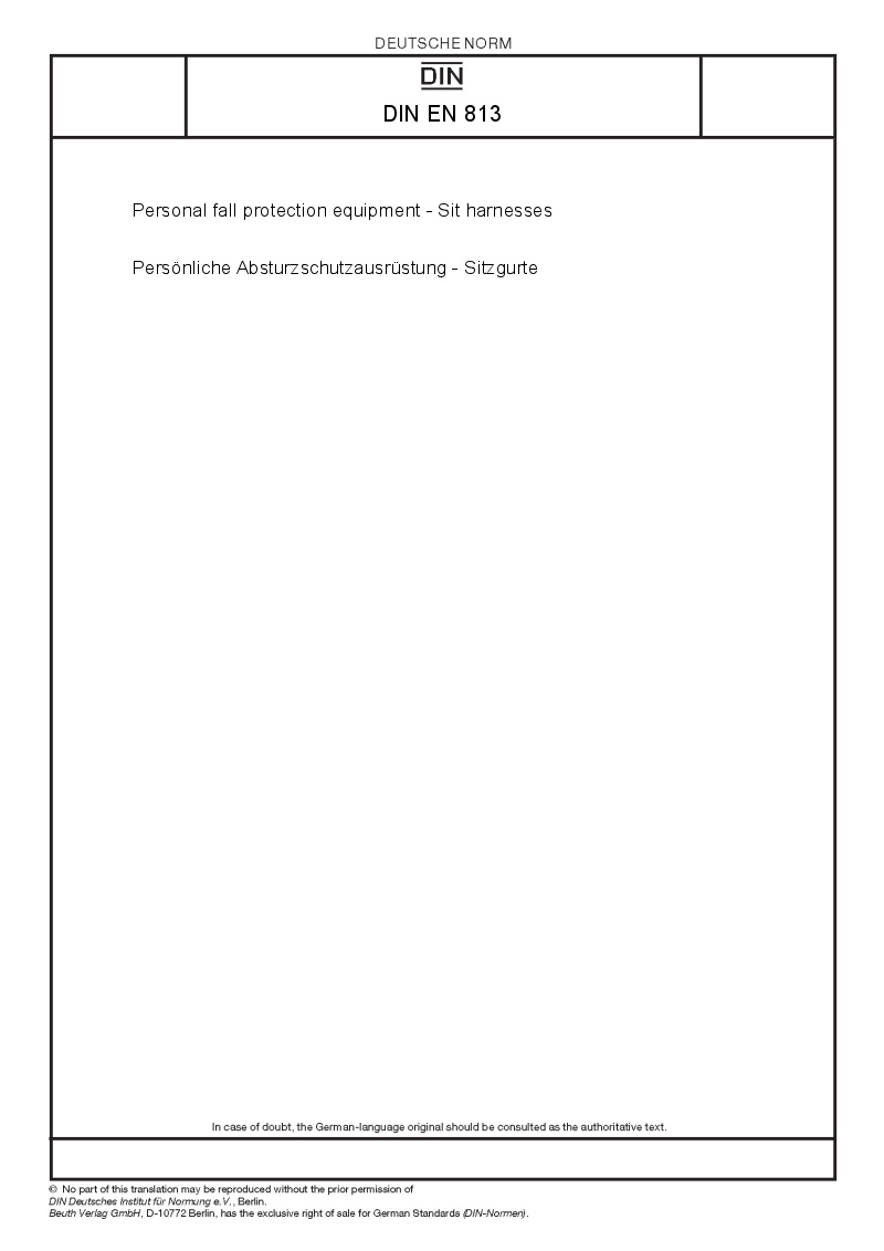 DIN EN 813 - European Standards