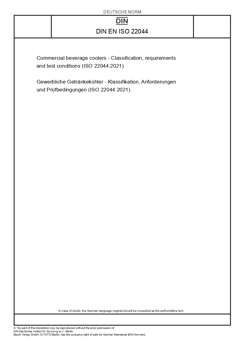 DIN EN ISO 22044 - European Standards