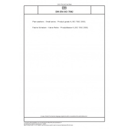 DIN EN ISO 7092 - European Standards