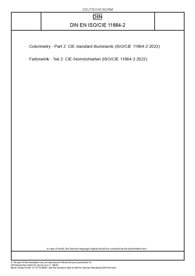 DIN EN ISO/CIE 11664-2