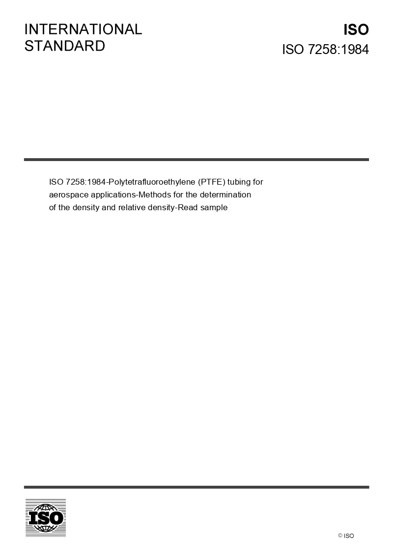 ISO 7258:1984