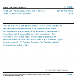CSN EN ISO 8665-2 - Small craft - Power measurements and declarations ...