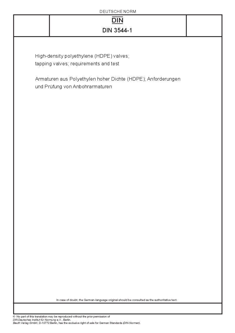 DIN 3544-1