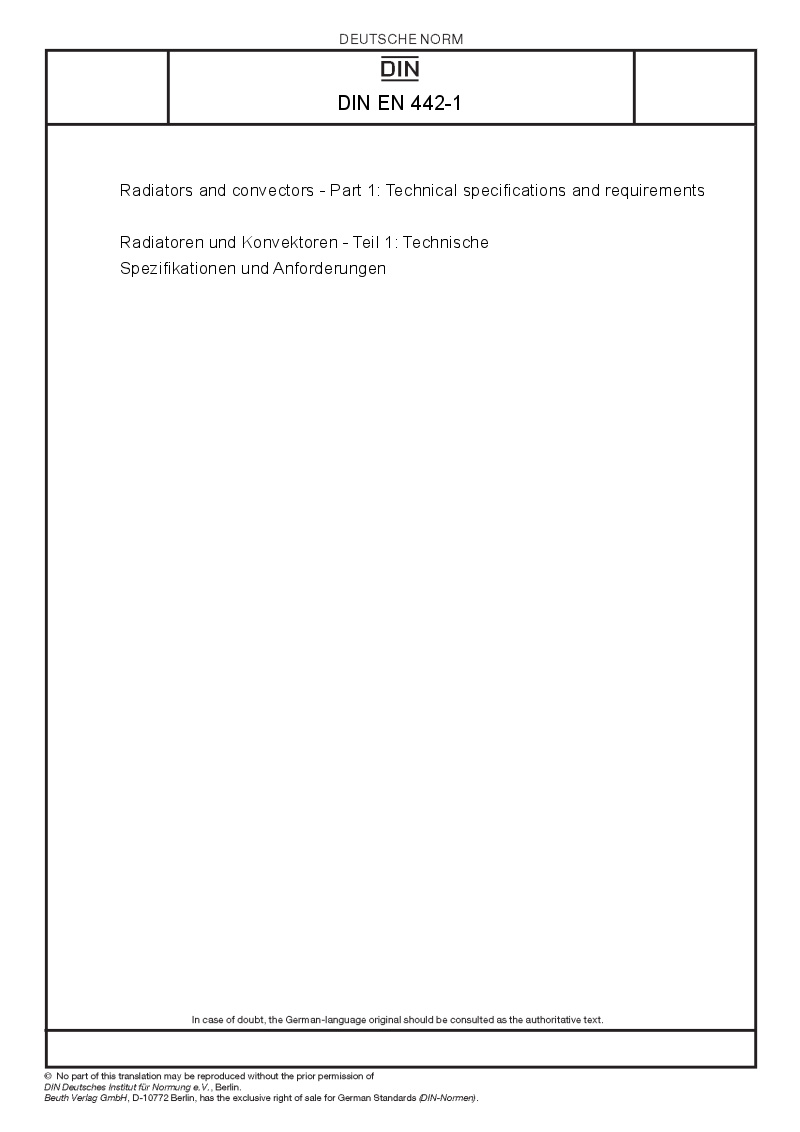 DIN EN 442-1