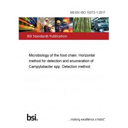 BS EN ISO 10272-1:2017 Microbiology of the food chain. Horizontal ...