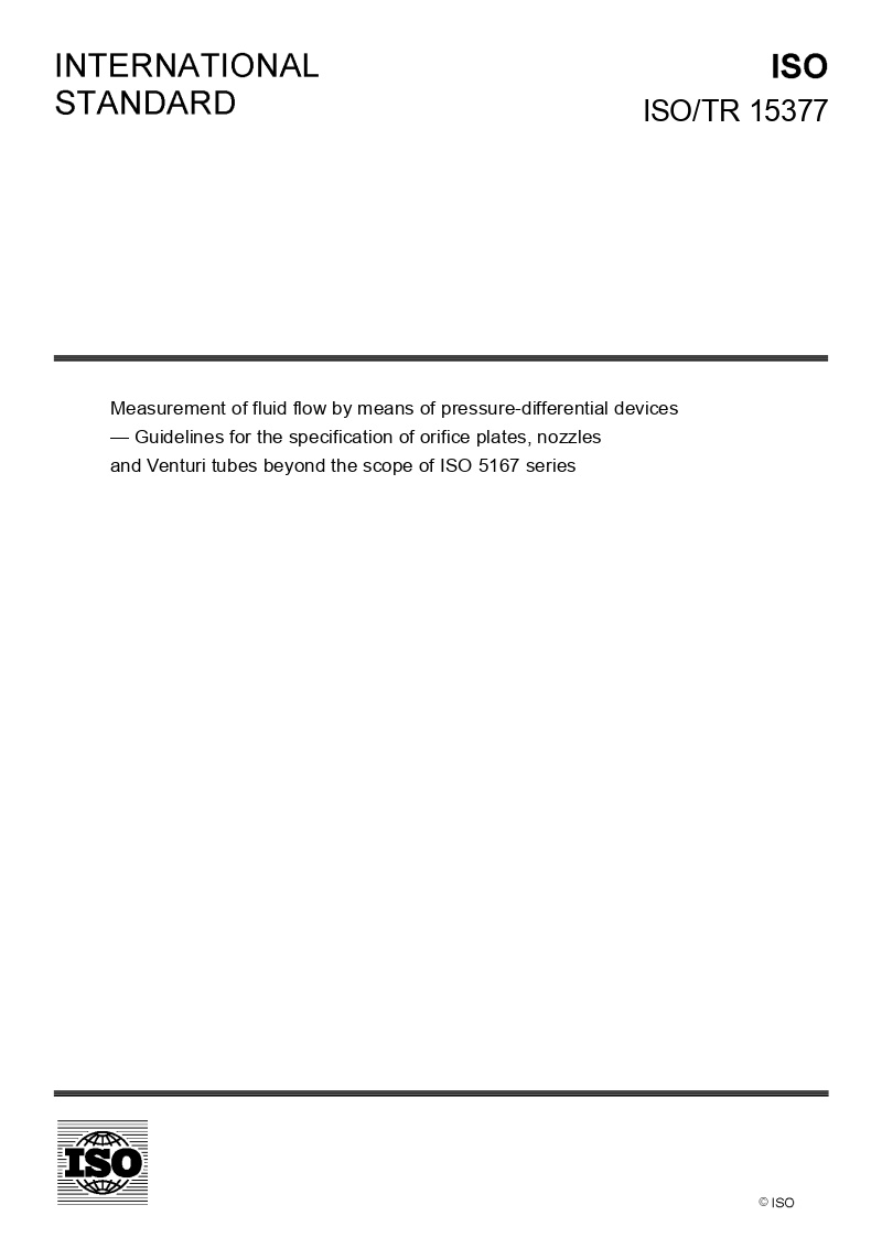 ISO/TR 15377 ISO/TR 15377