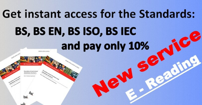 European and International standards online store