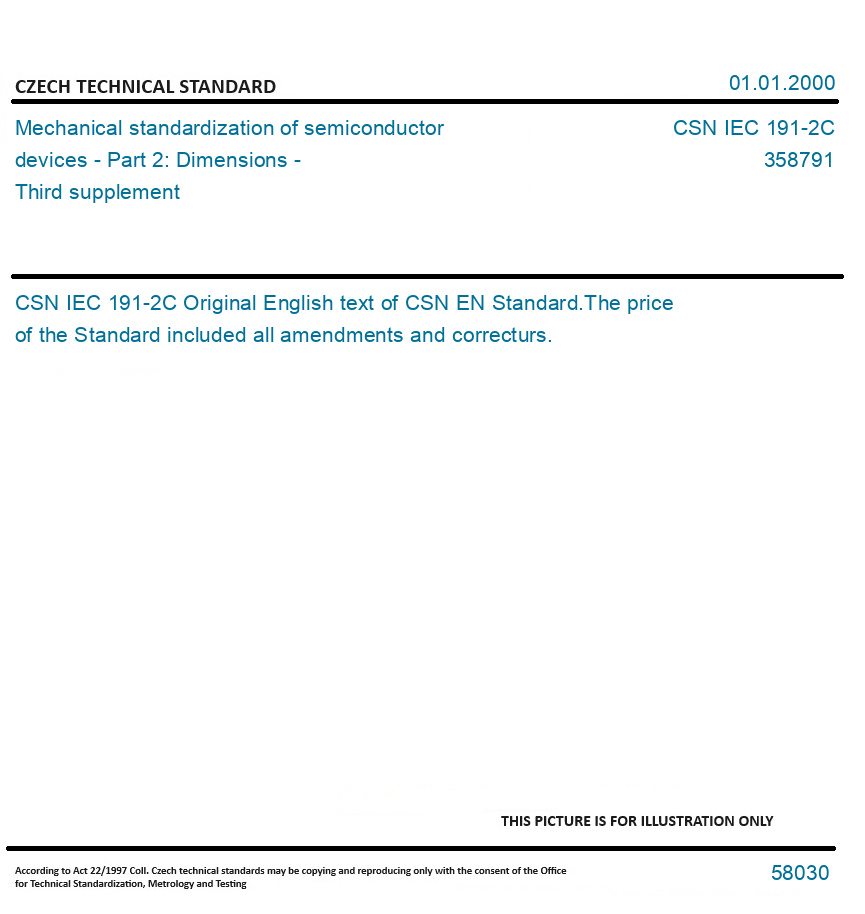 CSN IEC 191-2C - Mechanical standardization of semiconductor devices ...