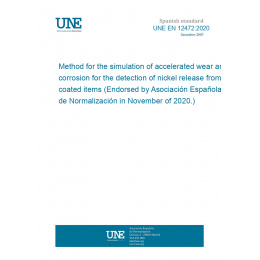 UNE EN 12472:2020 Method for the simulation of accelerated wear and ...