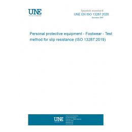 UNE EN ISO 13287:2020 Personal protective equipment - Footwear - Test ...