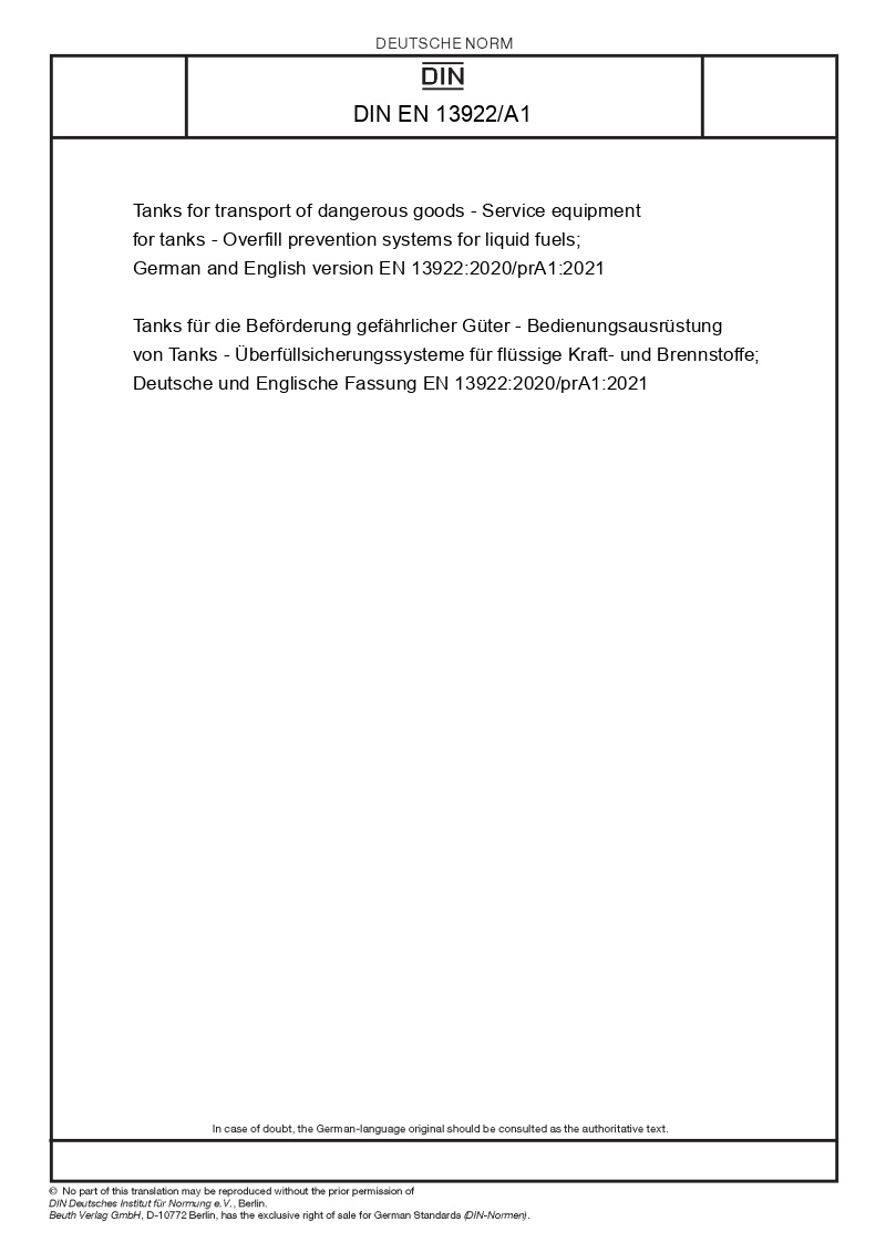 DIN EN 13922/A1