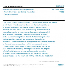 CSN EN ISO 6946 - Building components and building elements - Thermal ...