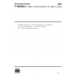 ISO/IEC TS 18661-5:2016