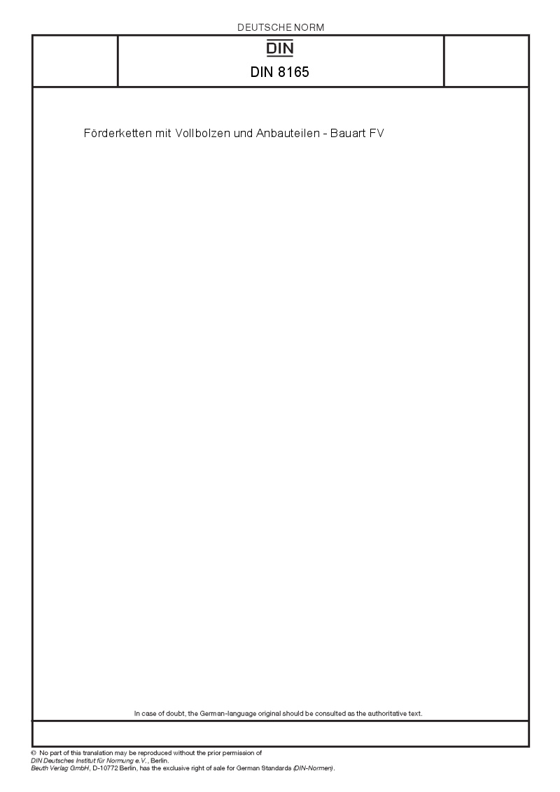 DIN 8165