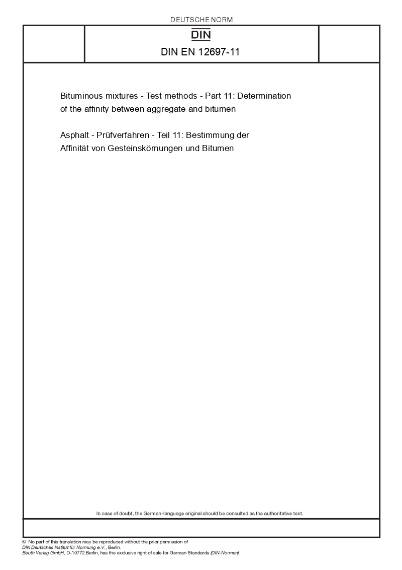 DIN EN 12697-11