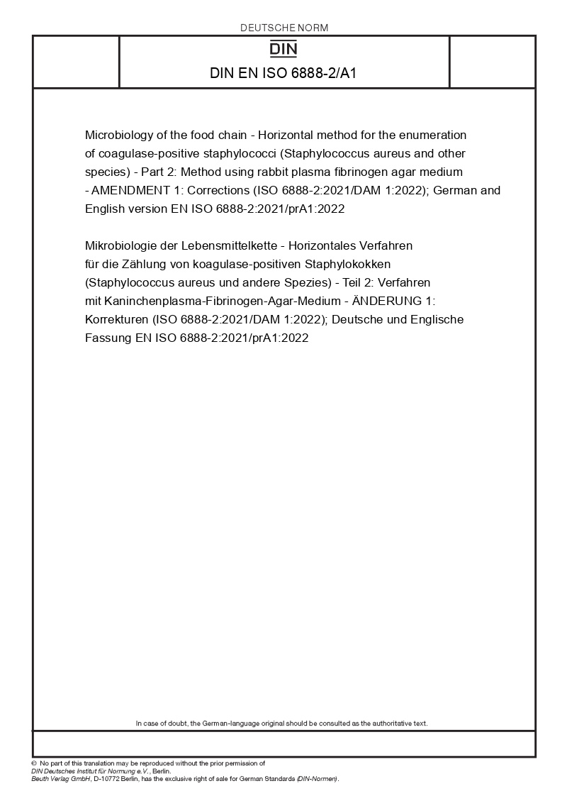 DIN EN ISO 6888-2/A1