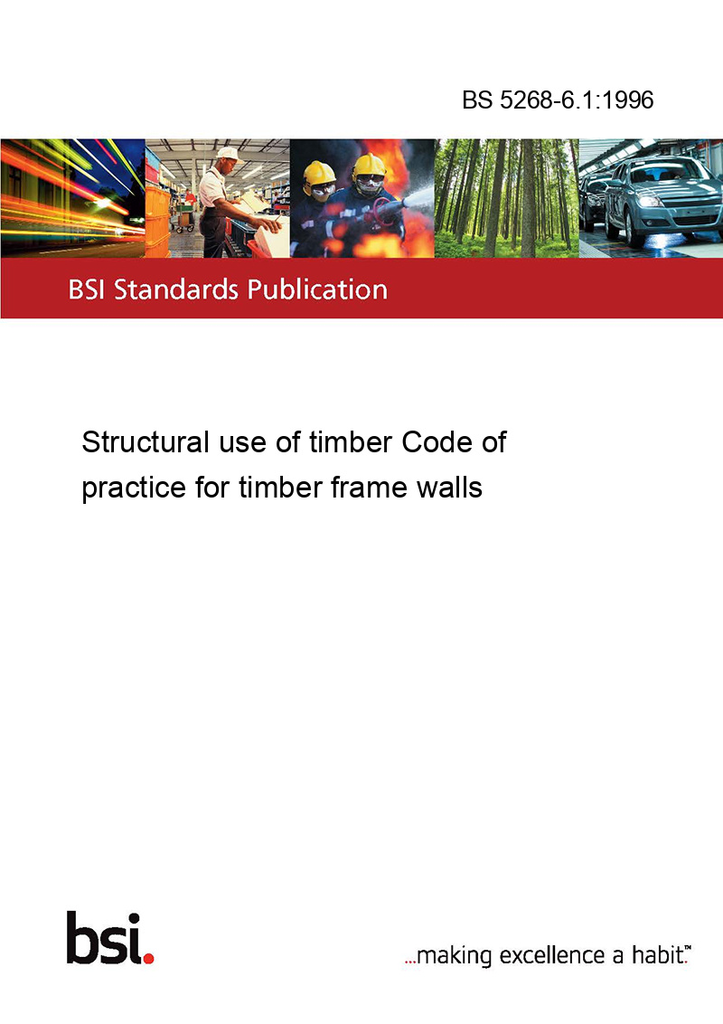 BS 5268-6.1:1996 Structural use of timber Code of practice for timber ...