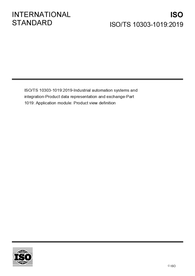 ISO/TS 10303-1019:2019
