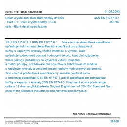 CSN EN 61747-3-1 - Liquid crystal and solid-state display devices ...