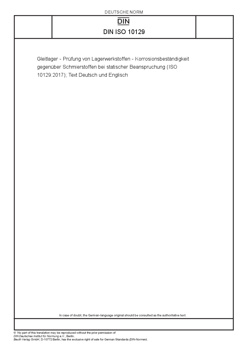DIN ISO 10129