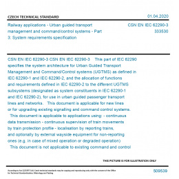 CSN EN IEC 62290-3 - Railway applications - Urban guided transport ...