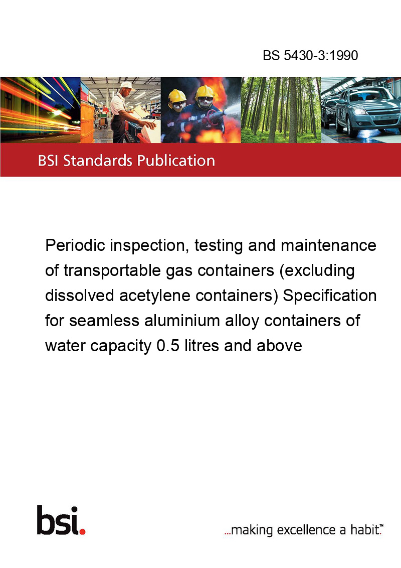 BS 5430-3:1990 Periodic inspection, testing and maintenance of ...