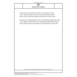 DIN EN ISO 21920-2 - European Standards