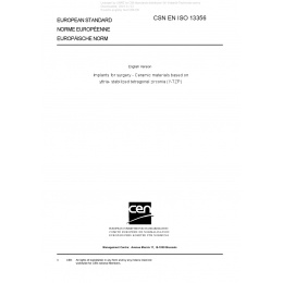 EN ISO 13356 - European Standards