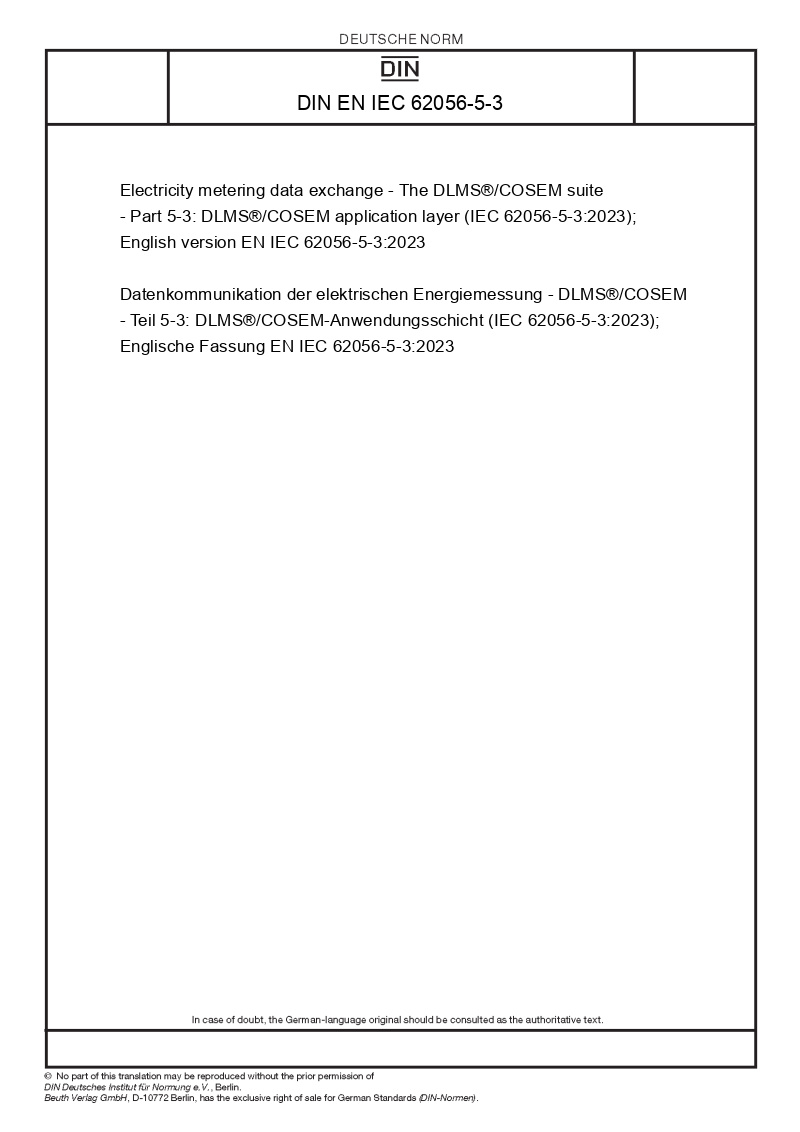 DIN EN IEC 62056-5-3