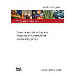 BS EN 60617-8:1996 Graphical symbols for diagrams Measuring instruments ...