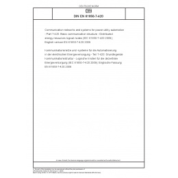 DIN EN 61850-7-420