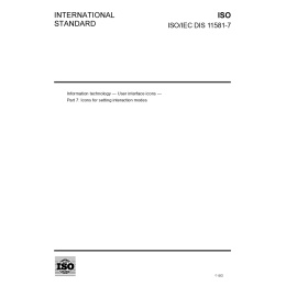 ISO/IEC DIS 11581-7