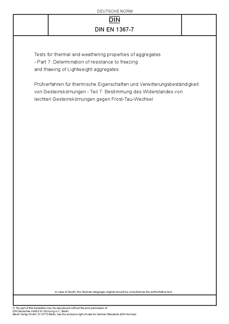 DIN EN 1367-7