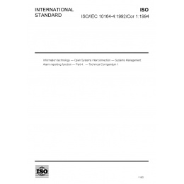 ISO/IEC 10164-4:1992/Cor 1:1994