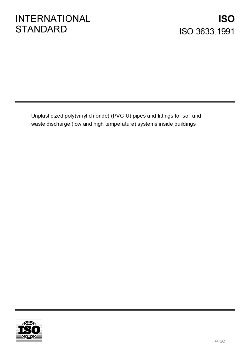 ISO 3633:1991