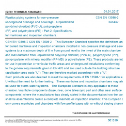 CSN EN 13598-2 - Plastics piping systems for non-pressure underground drainage and sewerage ...