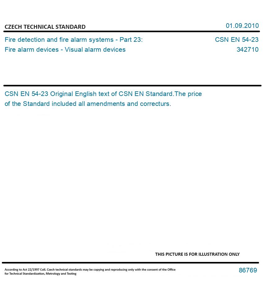 CSN EN 54-23 - Fire detection and fire alarm systems - Part 23: Fire ...