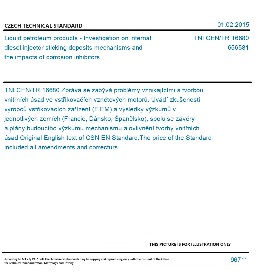 TNI CEN/TR 16680 - Liquid petroleum products - Investigation on ...